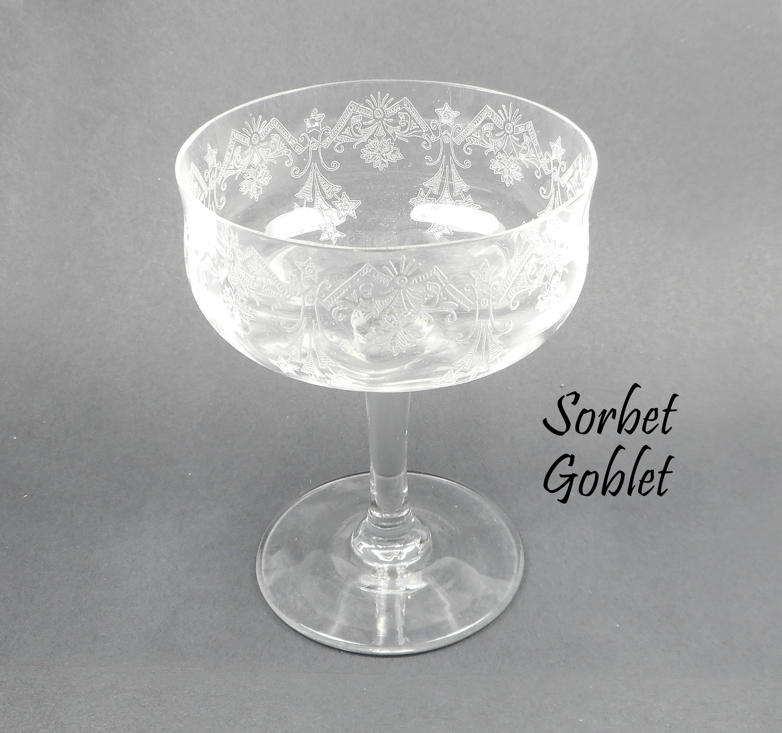 Rare Antique Glassware Set of 32 - Etsy