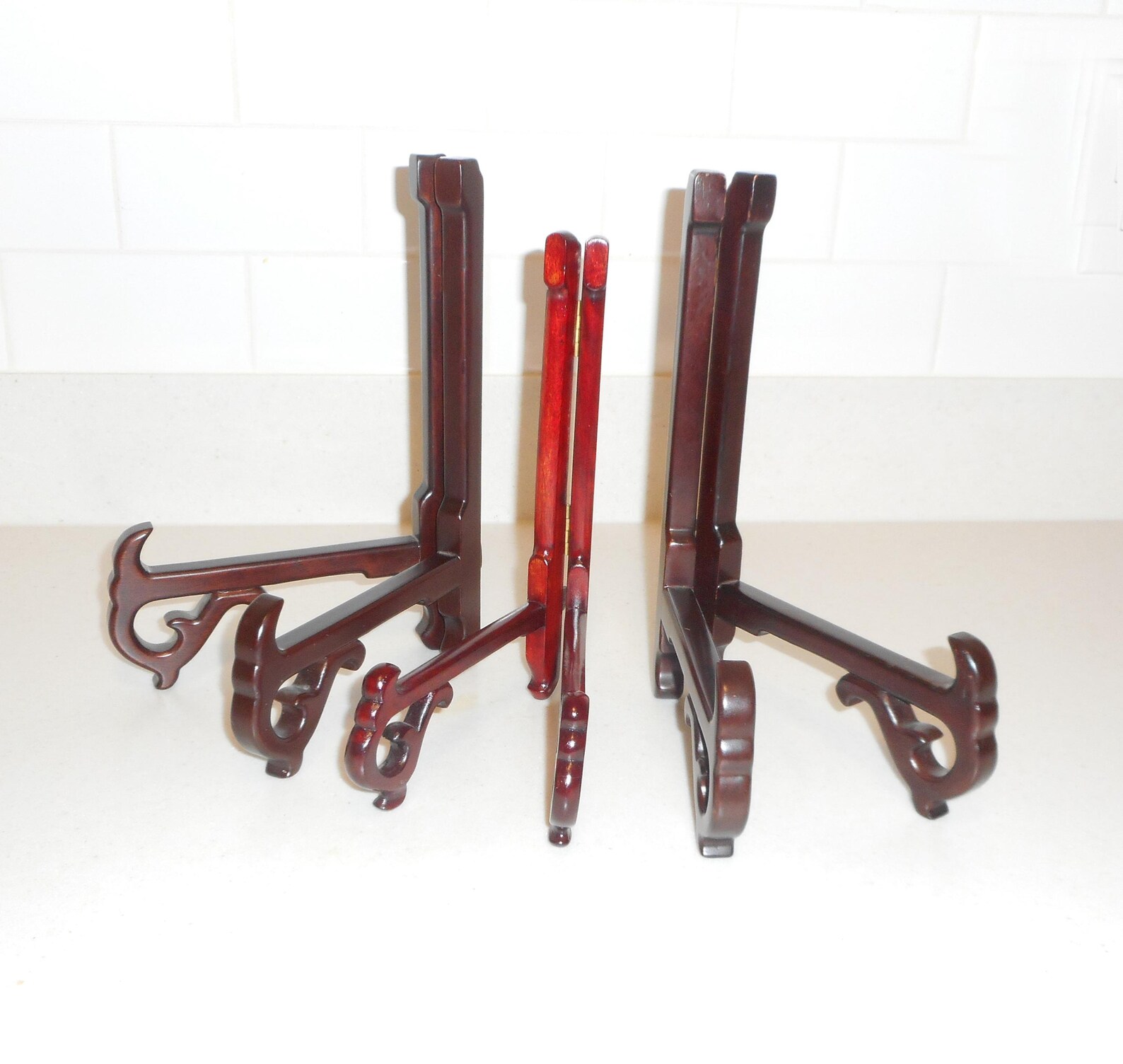 Chinese Plate Stand Set - Etsy