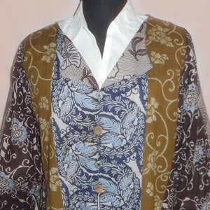 Multi Batik Tunic - Etsy