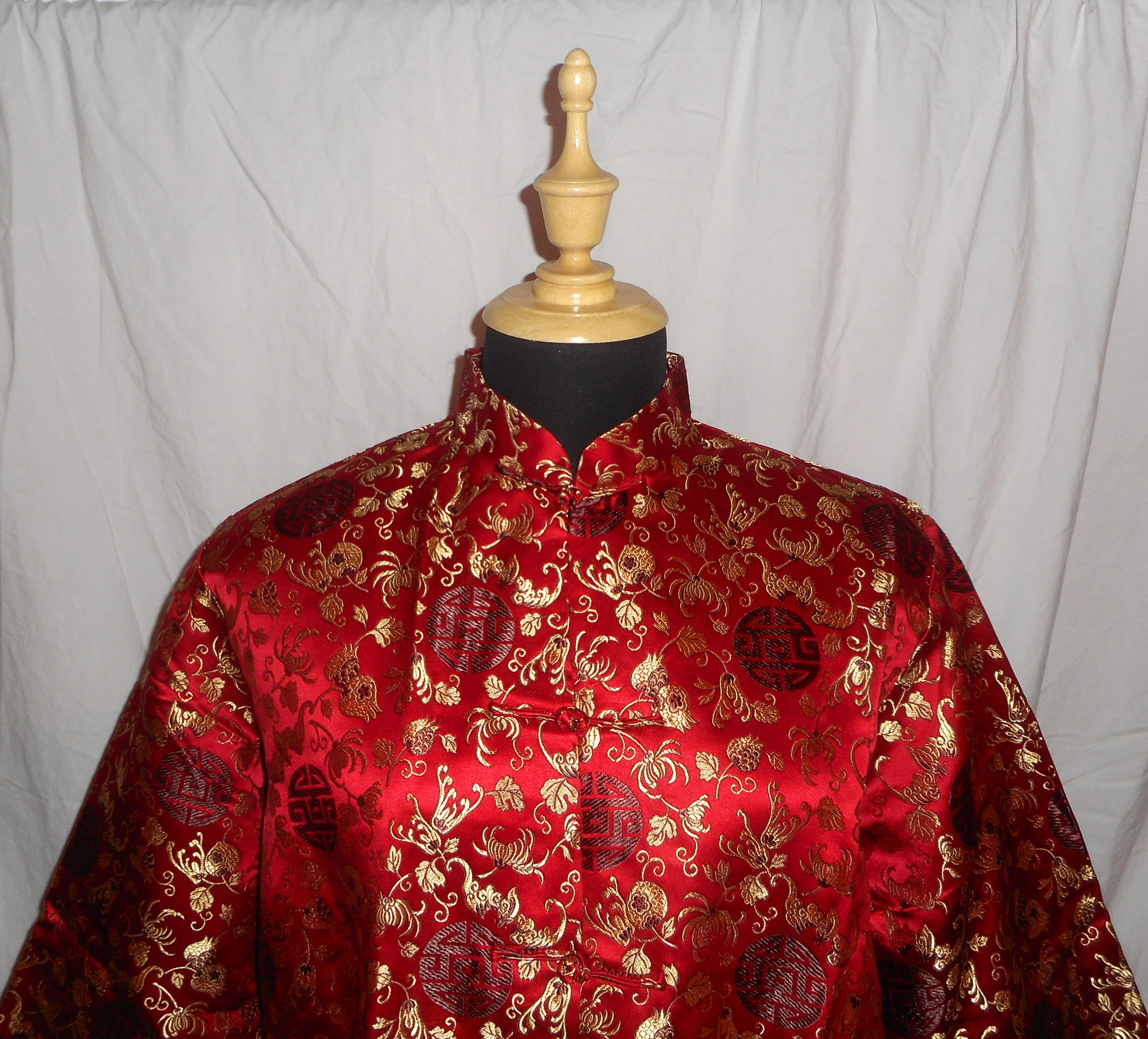 Chinese Red Gold Jacket - Etsy