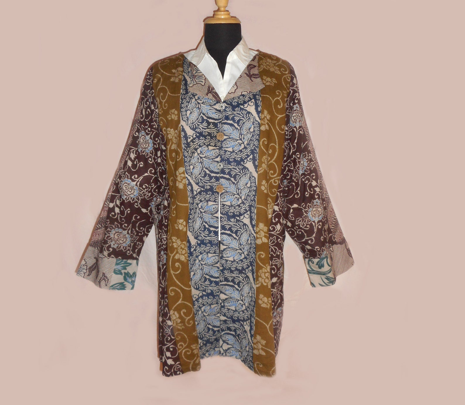 Multi Batik Tunic - Etsy