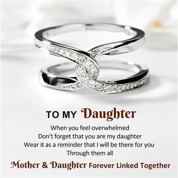 Mother Daughter Ring - Etsy
