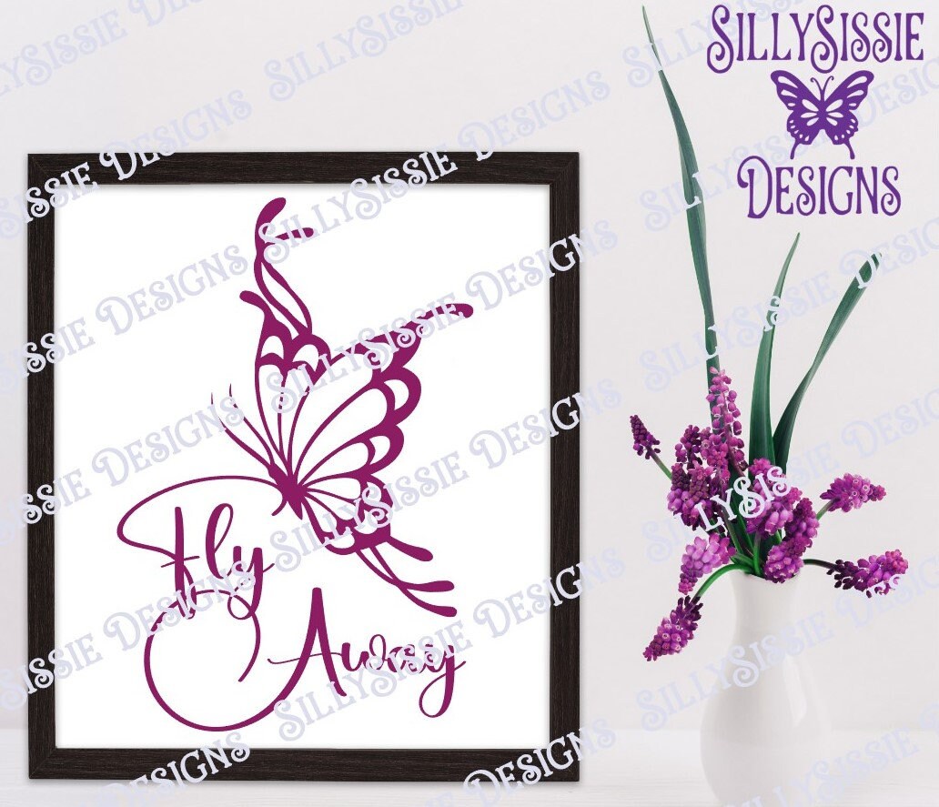 Butterfly, Spring, Flowers, Butterflies, Garden Life, Garden, Svg Files ...