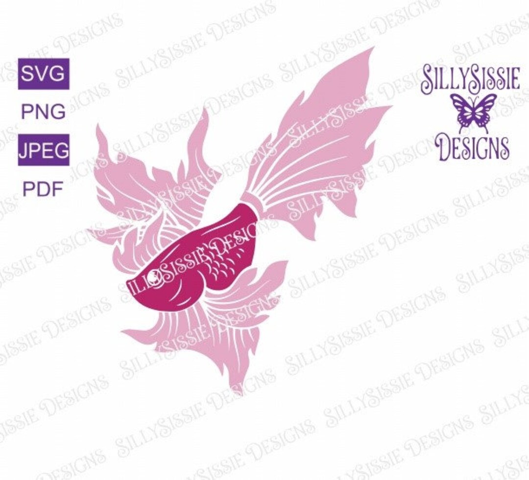 Betta Fish, Beta Fish, Pretty Fish, Beautiful Fish, Svg, Svg Files ...