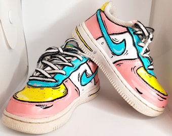 Custom Cartoon Shoes - Etsy