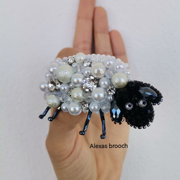 Sheep Brooch - Etsy