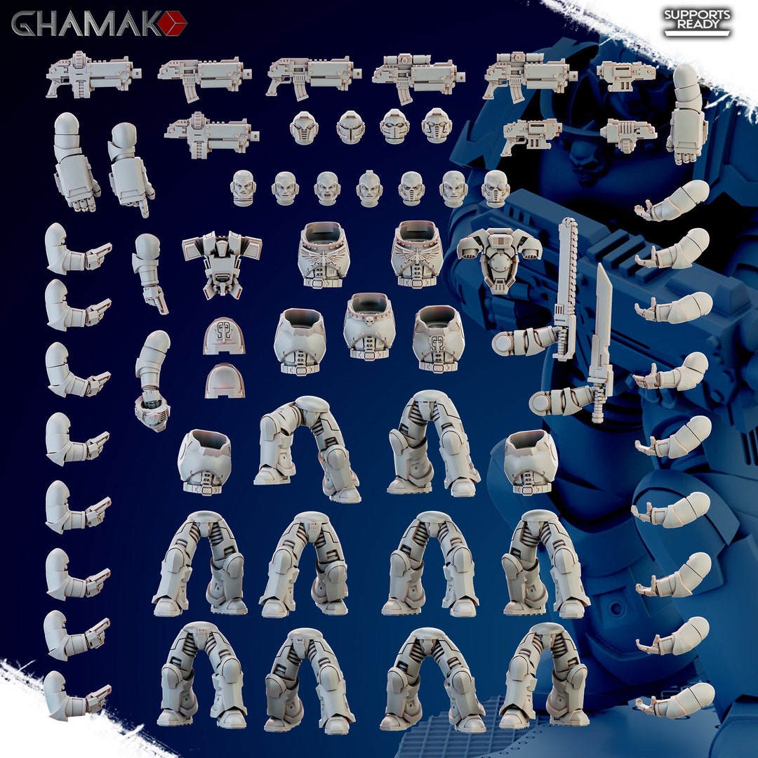 Ghamak Sidereum Knights Imperator's Militum - Etsy