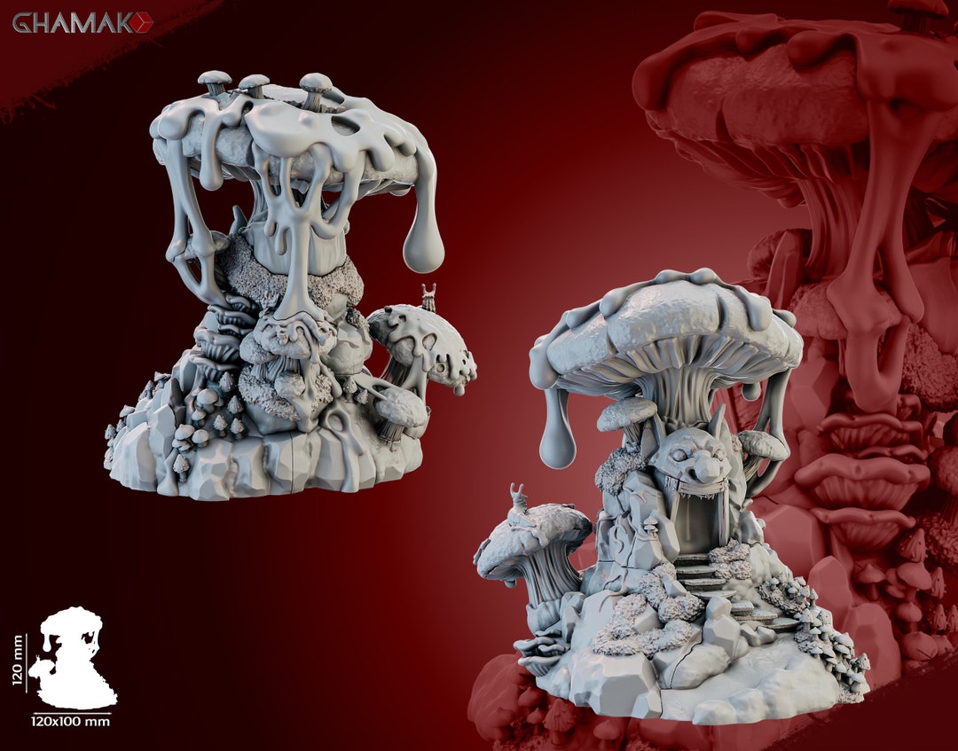 Ghamak Madcap Goblins the Mad Mushroom Shrine - Etsy