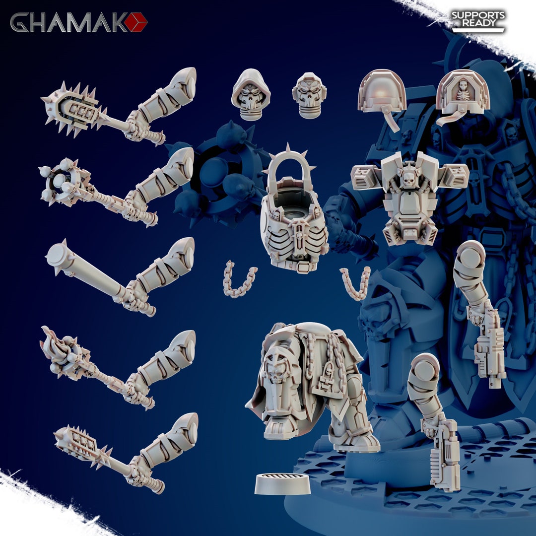 Ghamak Sidereum Knights Pontifex of War - Etsy