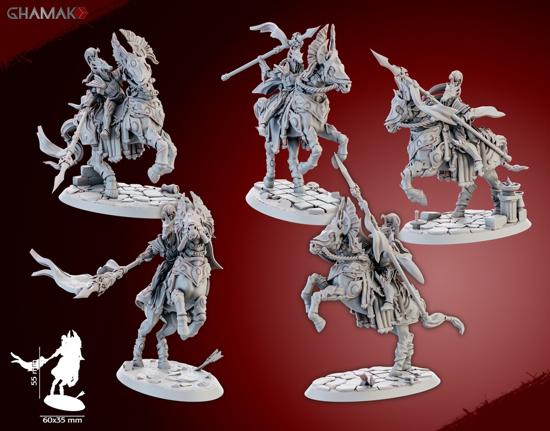 Ghamak Aerum Elves Dawn Equites - Etsy