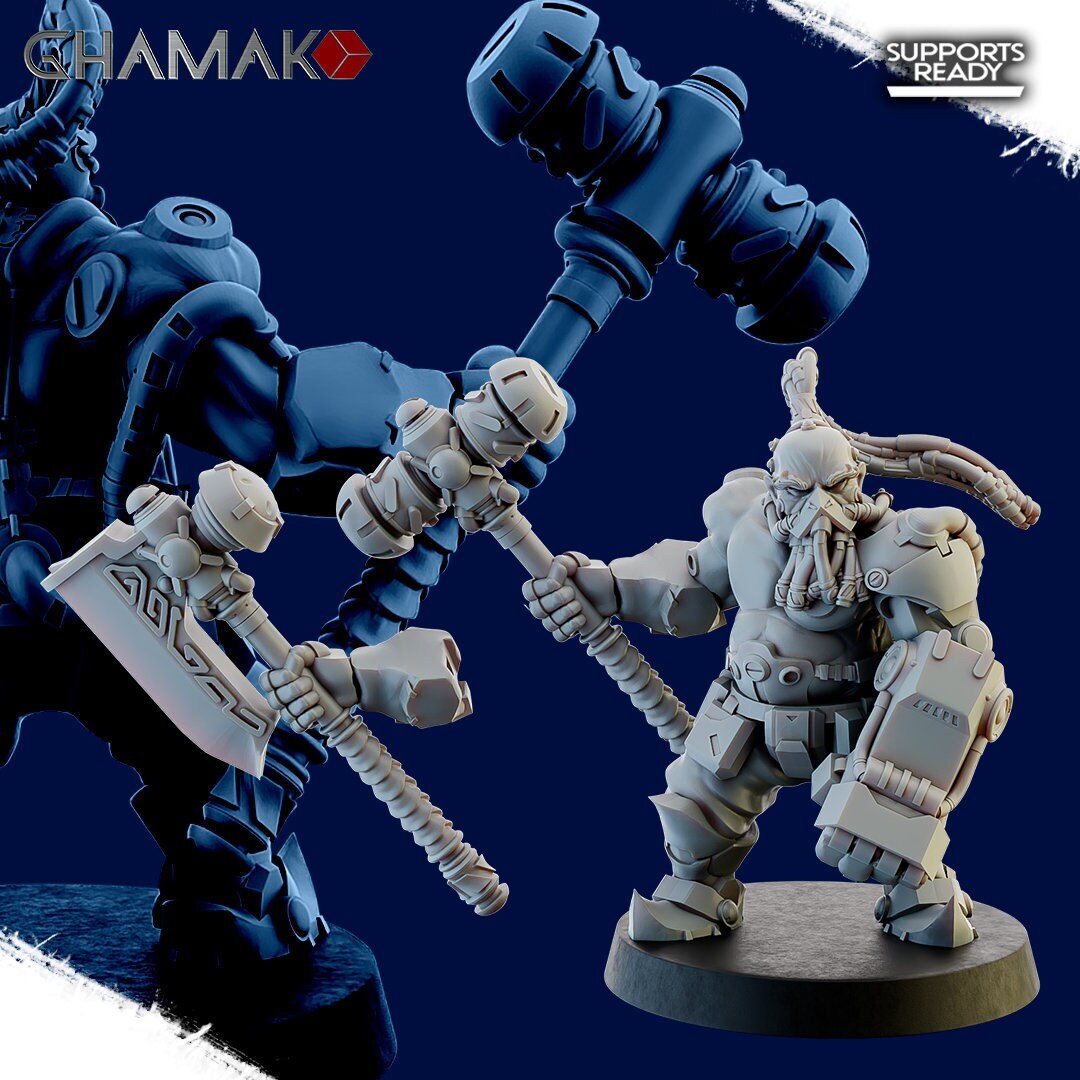 Ghamak Guild of Ironkin Furious Berserkers - Etsy