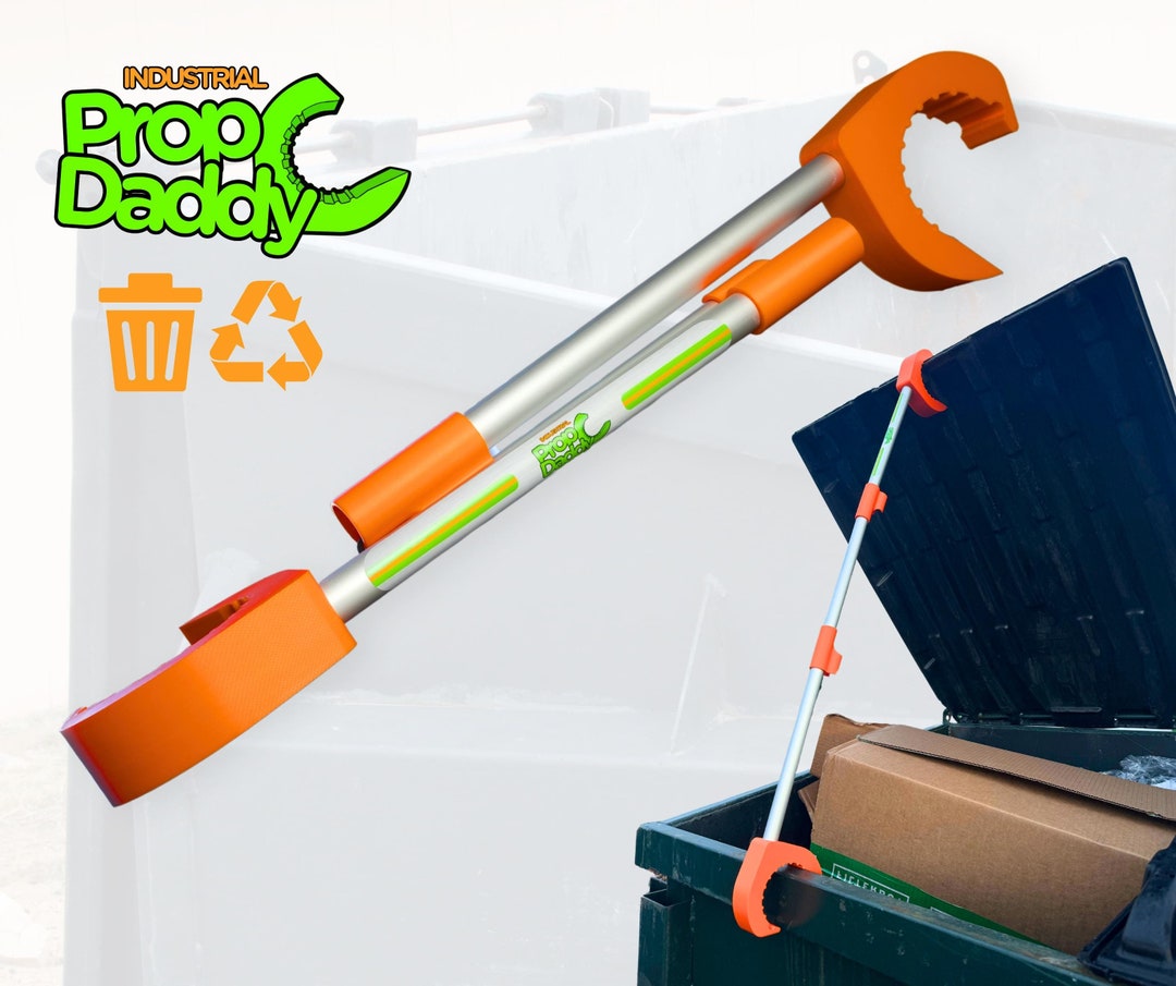 Propdaddy Aluminum Dumpster Lid Tool: Heavy Duty, Sanitary Use - Etsy