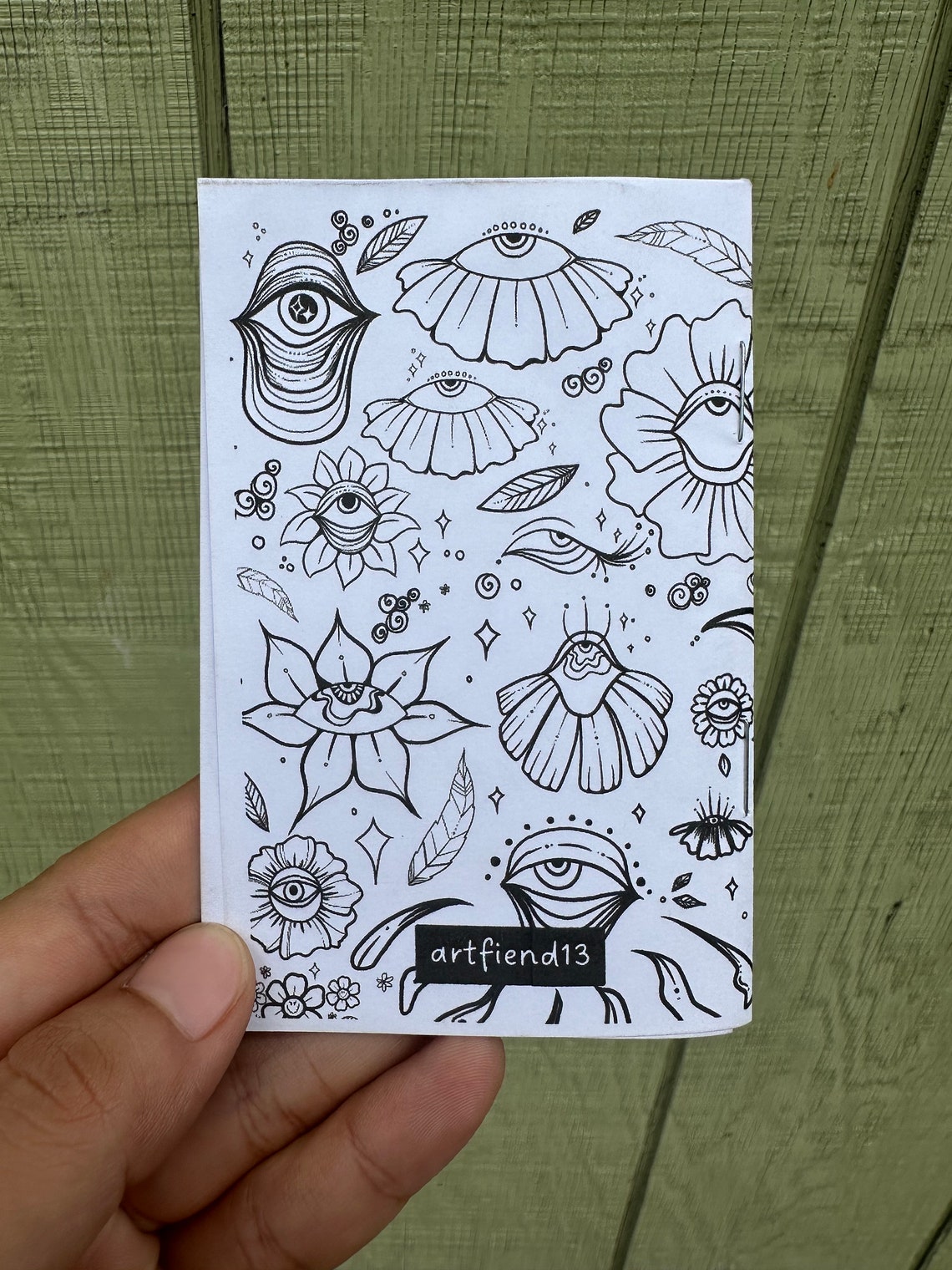 Color This Zine A Coloring Zine, Coloring Book, Art Zine, - Etsy