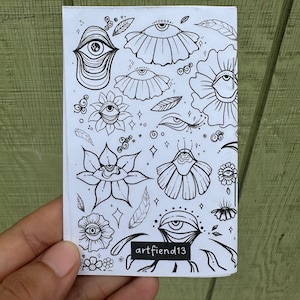 Color This Zine - A Coloring Zine, Coloring Book, Art Zine, - Etsy