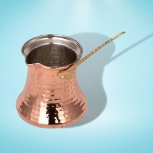 Copper Coffee Pot Cezve Exotic Views for 1-2-3-4-5-6-7 Person or Set 0. ...