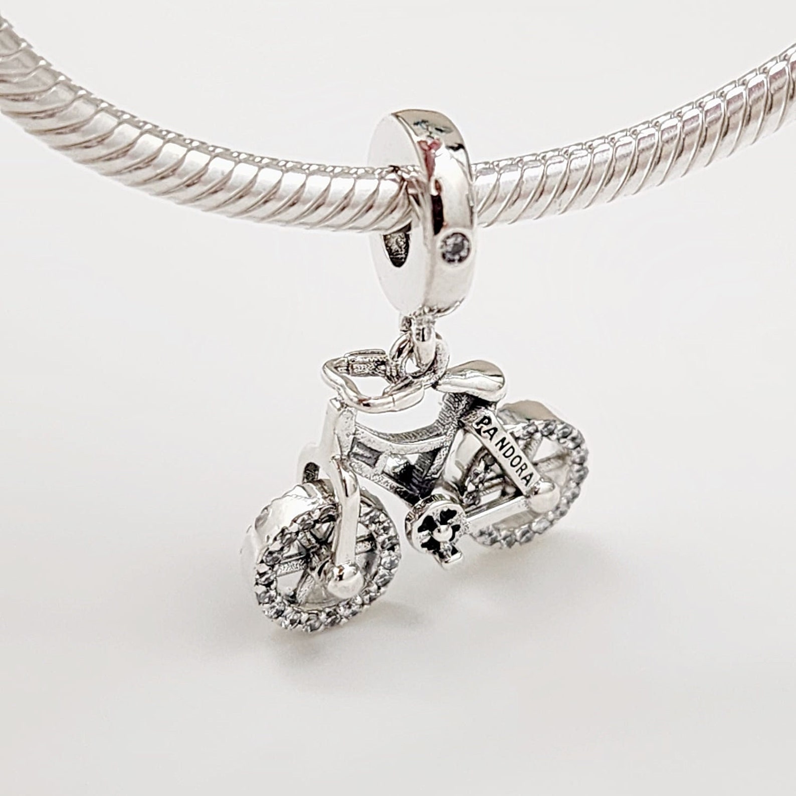Pandora Bicycle Dangle Charm - Etsy