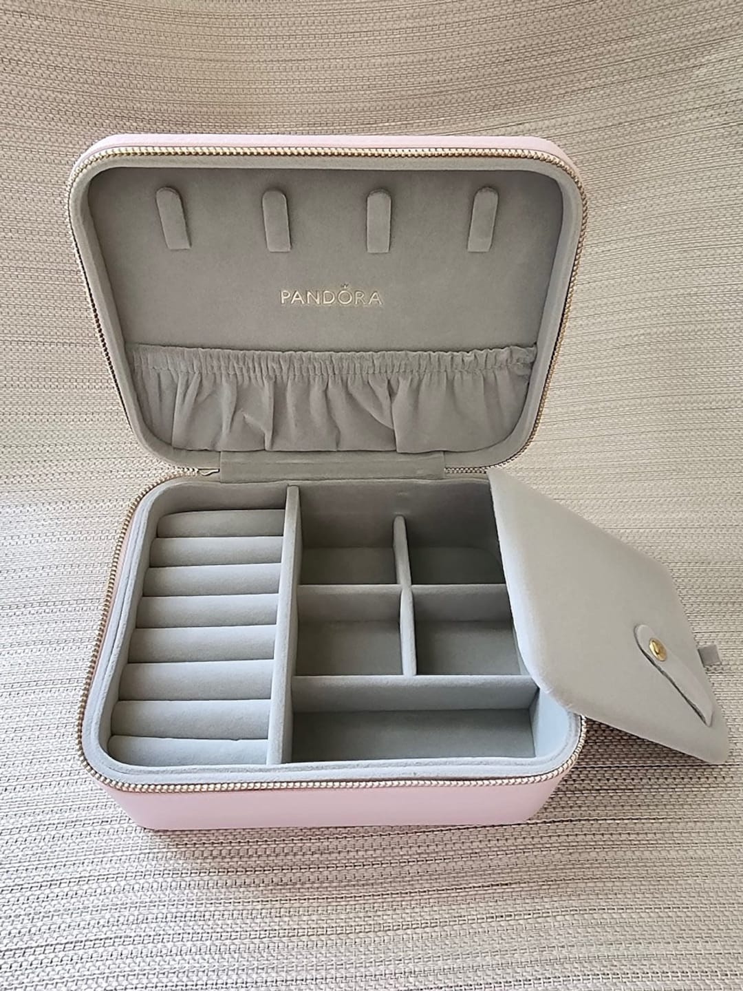 Pandora Jewelry Pink Box for Bracelets, Charms, Rings, Earrings Storage ...