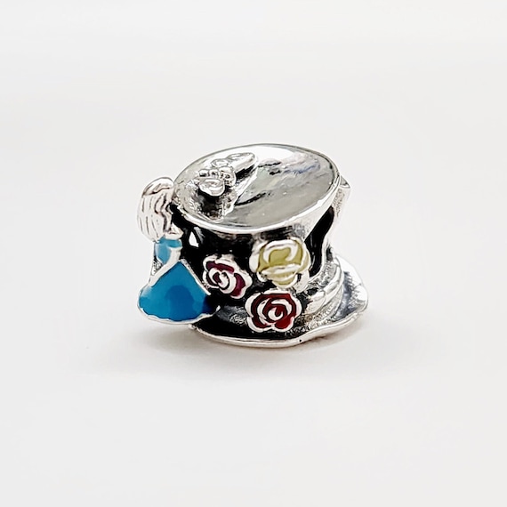 Pandora Disney Alice in Wonderland Charm and Cheshire… - Gem