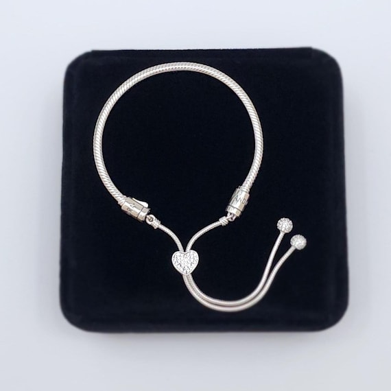 Pandora heart slider bracelet store