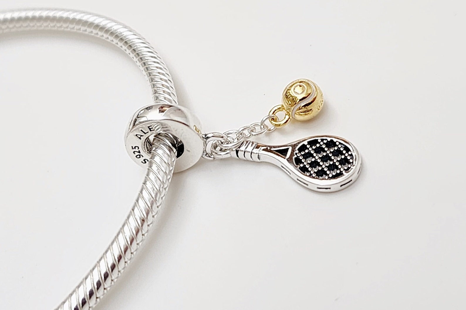 Pandora Tennis Racket Dangle Charm - Etsy
