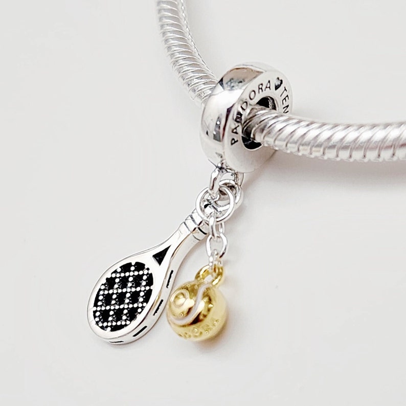 Pandora Tennis Racket Dangle Charm - Etsy