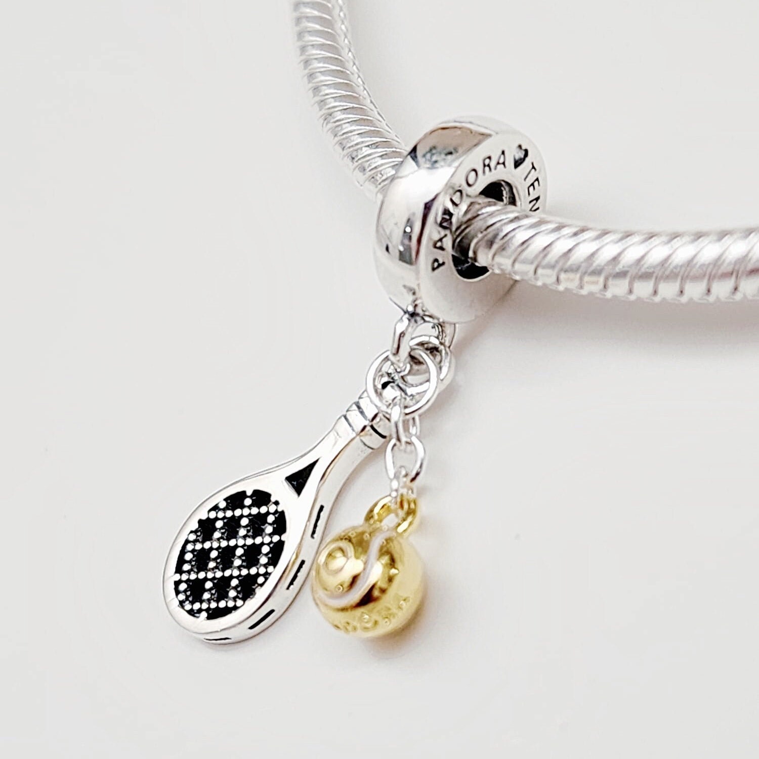 Pandora Tennis Racket Dangle Charm - Etsy
