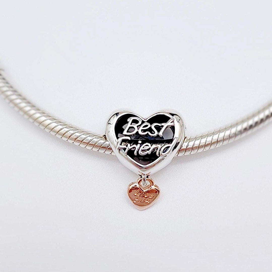Pandora Love You Best Friend Charm - Etsy