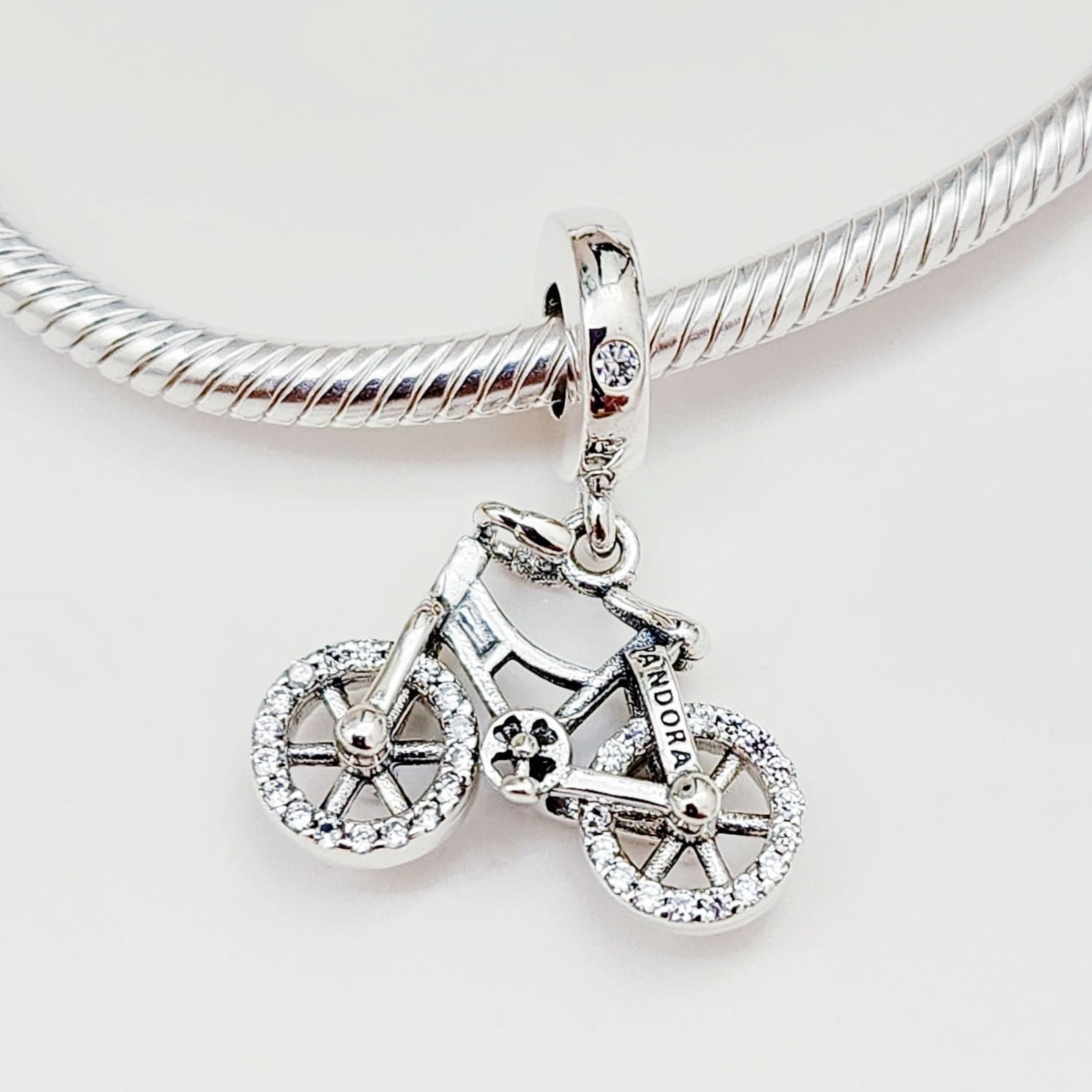 Pandora Bicycle Dangle Charm - Etsy