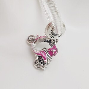Pandora Pink Scooter Dangle Charm - Etsy