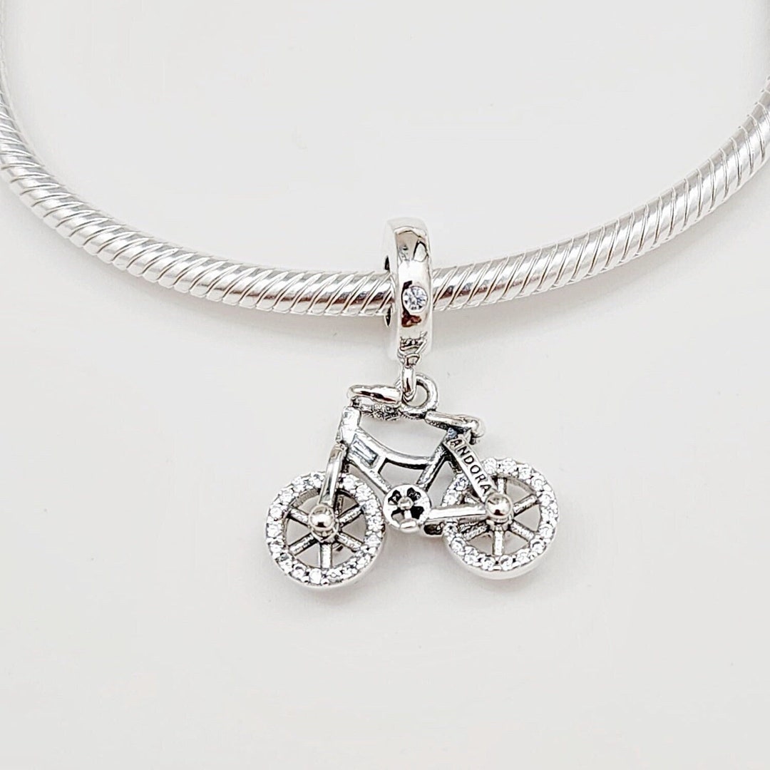 Pandora Bicycle Dangle Charm - Etsy