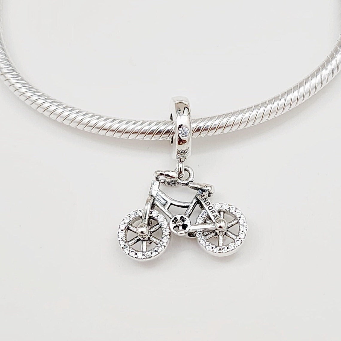 Pandora Bicycle Dangle Charm - Etsy