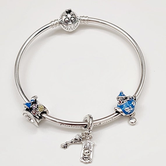 Pandora Disney Alice in Wonderland Charm and Cheshire… - Gem