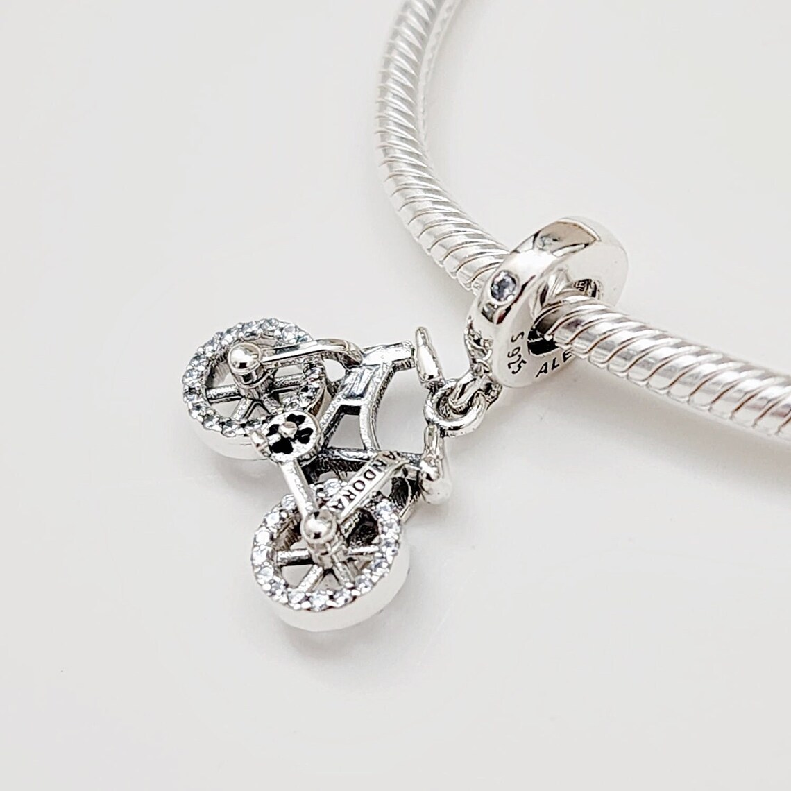 Pandora Bicycle Dangle Charm - Etsy