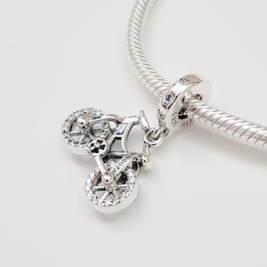 Pandora Bicycle Dangle Charm - Etsy