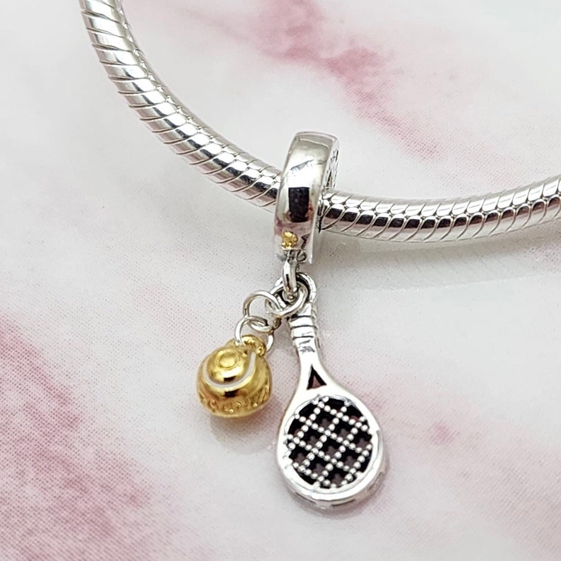 Pandora Tennis Racket Dangle Charm - Etsy