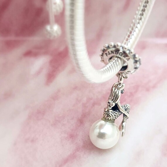 Pandora Disney The Little Mermaid Ariel Dangle Charm - Gem