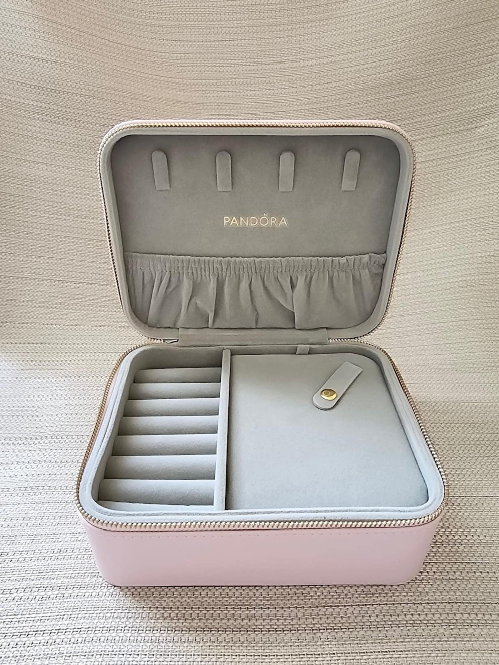 Pandora Jewelry Pink Box for Bracelets, Charms, Rings, Earrings Storage ...