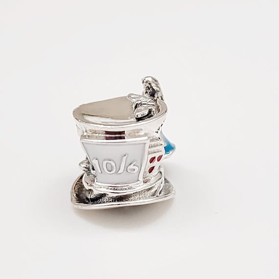Pandora Disney Alice in Wonderland Charm and Cheshire… - Gem