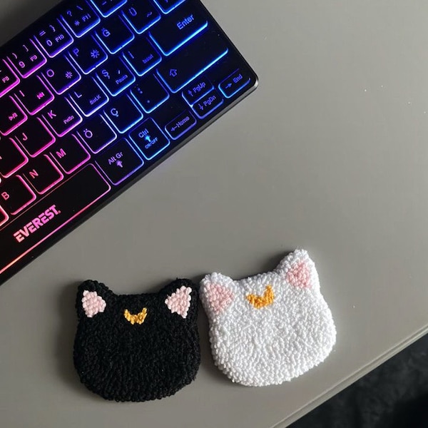 Punch Needle Cat - Etsy