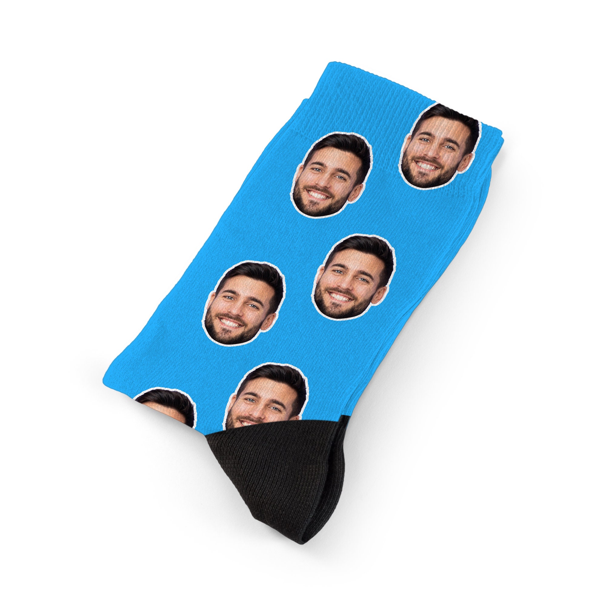 Custom Face Socks, Personalized Photo Socks, Picture Socks, Face on ...