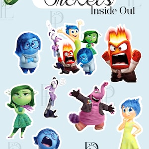 Inside Out Png, Inside Out Sticker, High Quality Cricut Sticker Instant ...