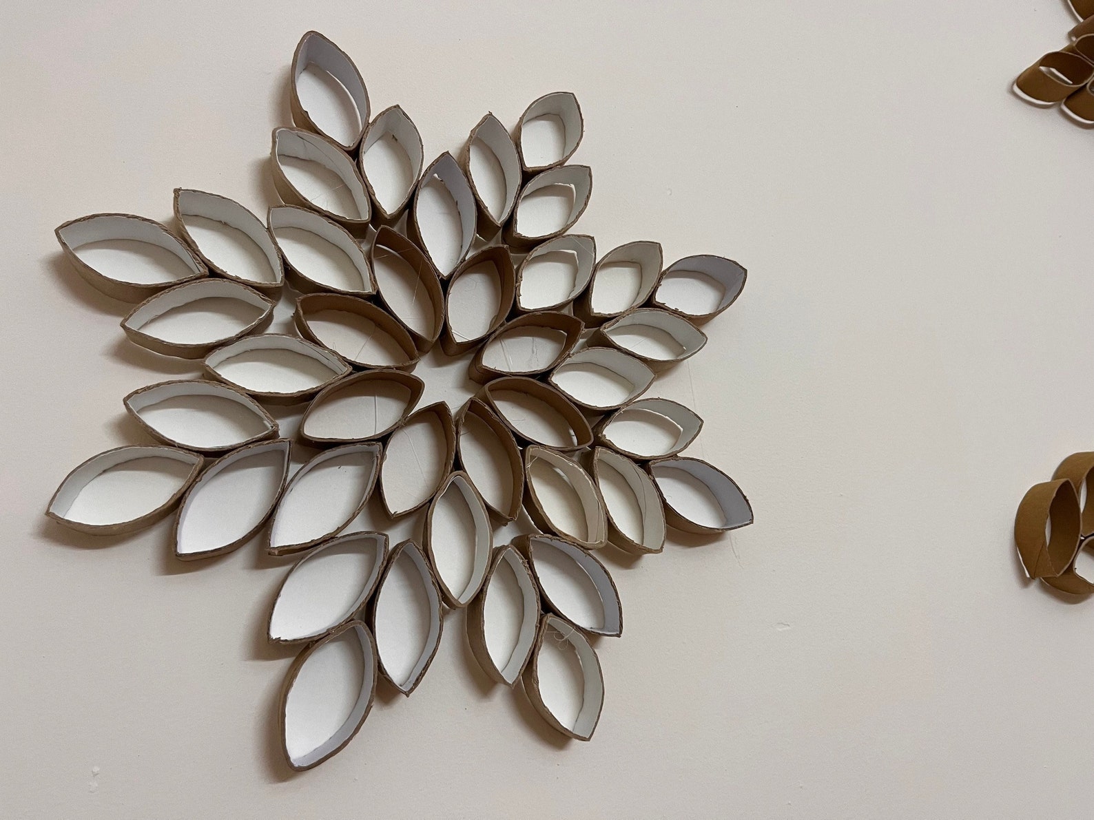 Decoration With Carton Rolls - Etsy