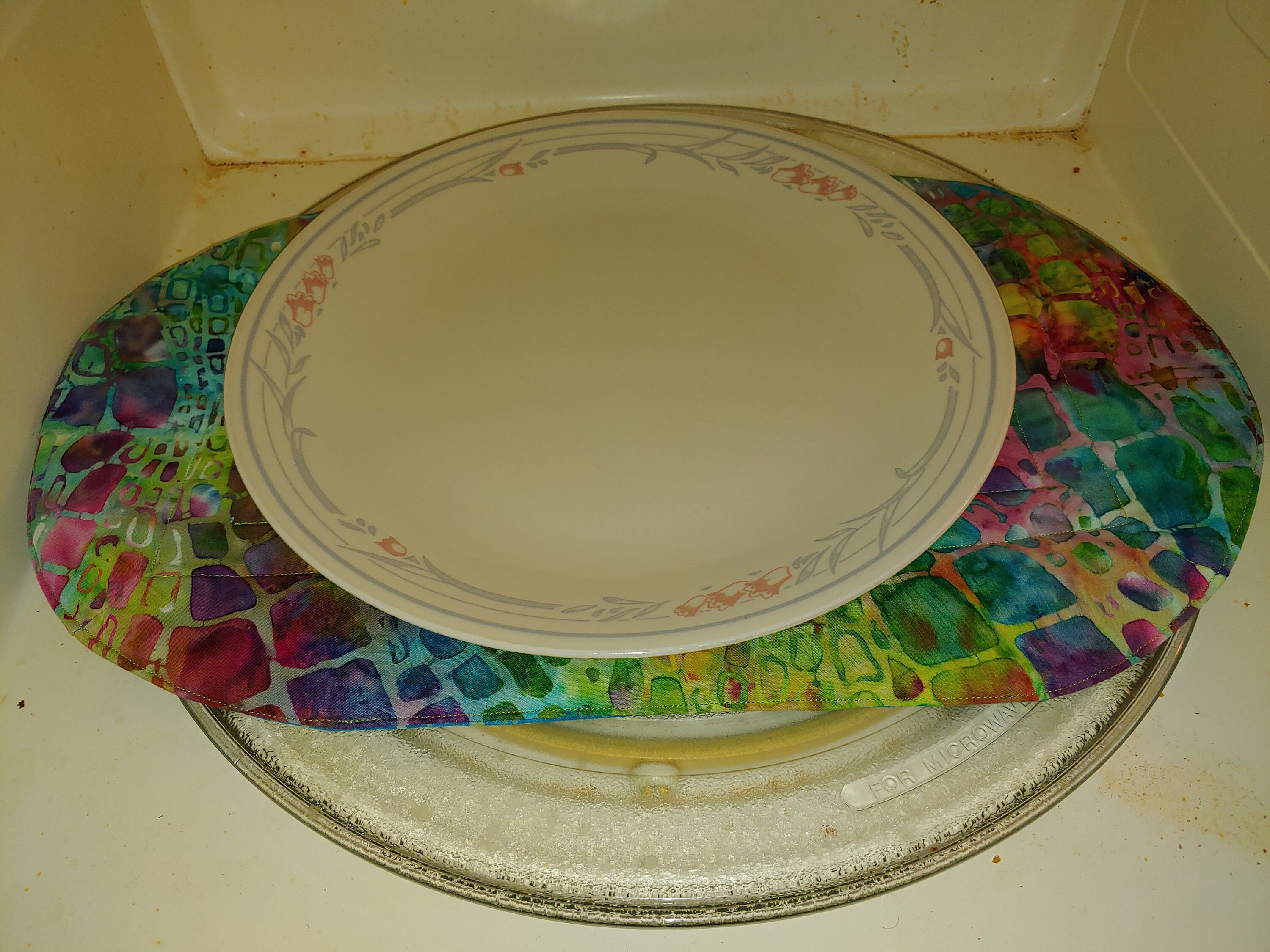 Microwave Plate Holder (pattern) - Etsy