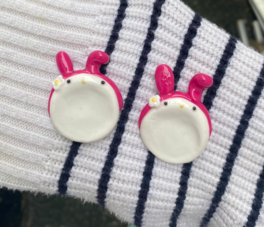 My Melody Polymer Clay Worry Stone - Etsy UK