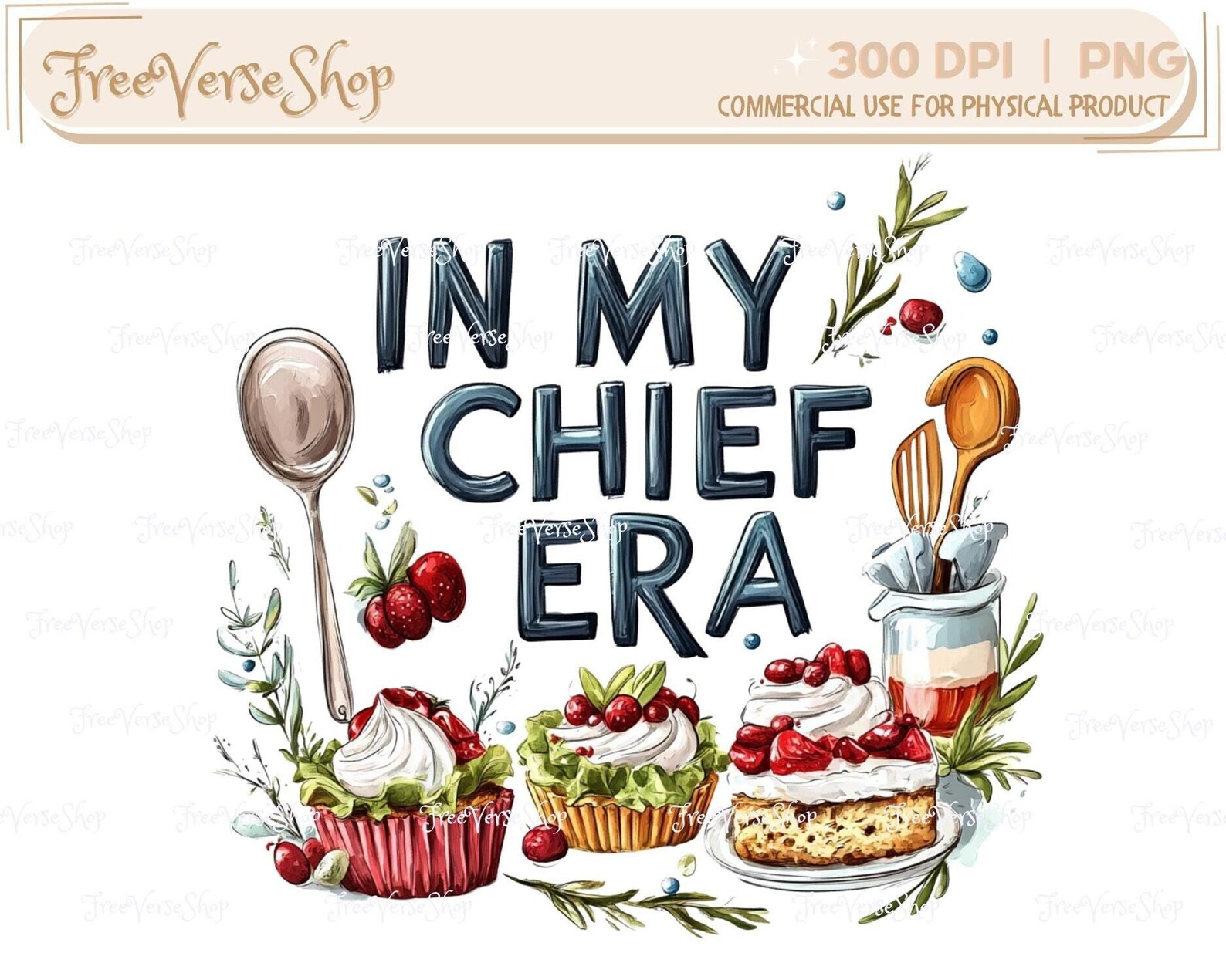In My Chief Era Png, Funny Cooking Shirt, Funny Cooking Quotes, Gift ...