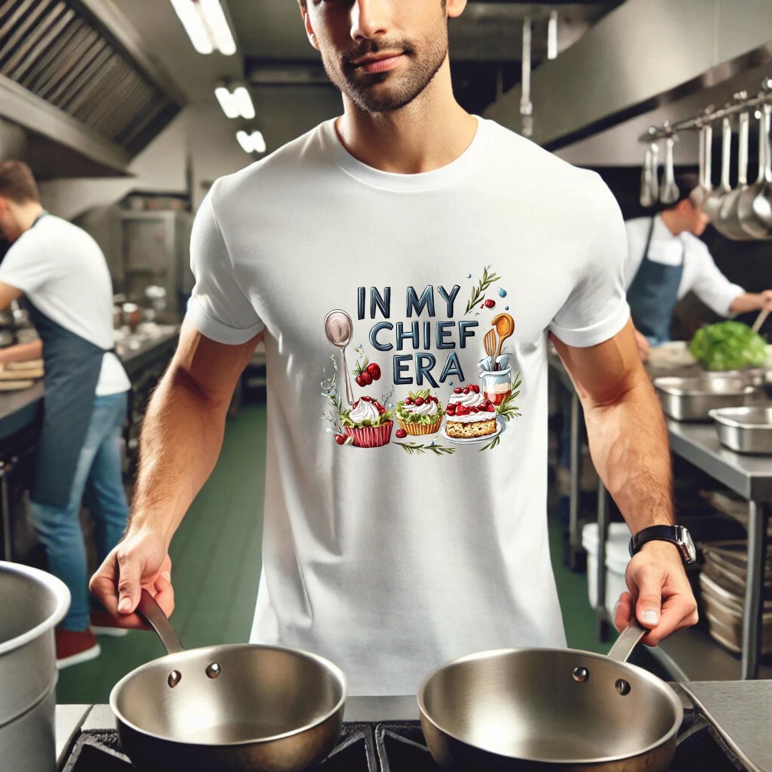 In My Chief Era Png, Funny Cooking Shirt, Funny Cooking Quotes, Gift ...