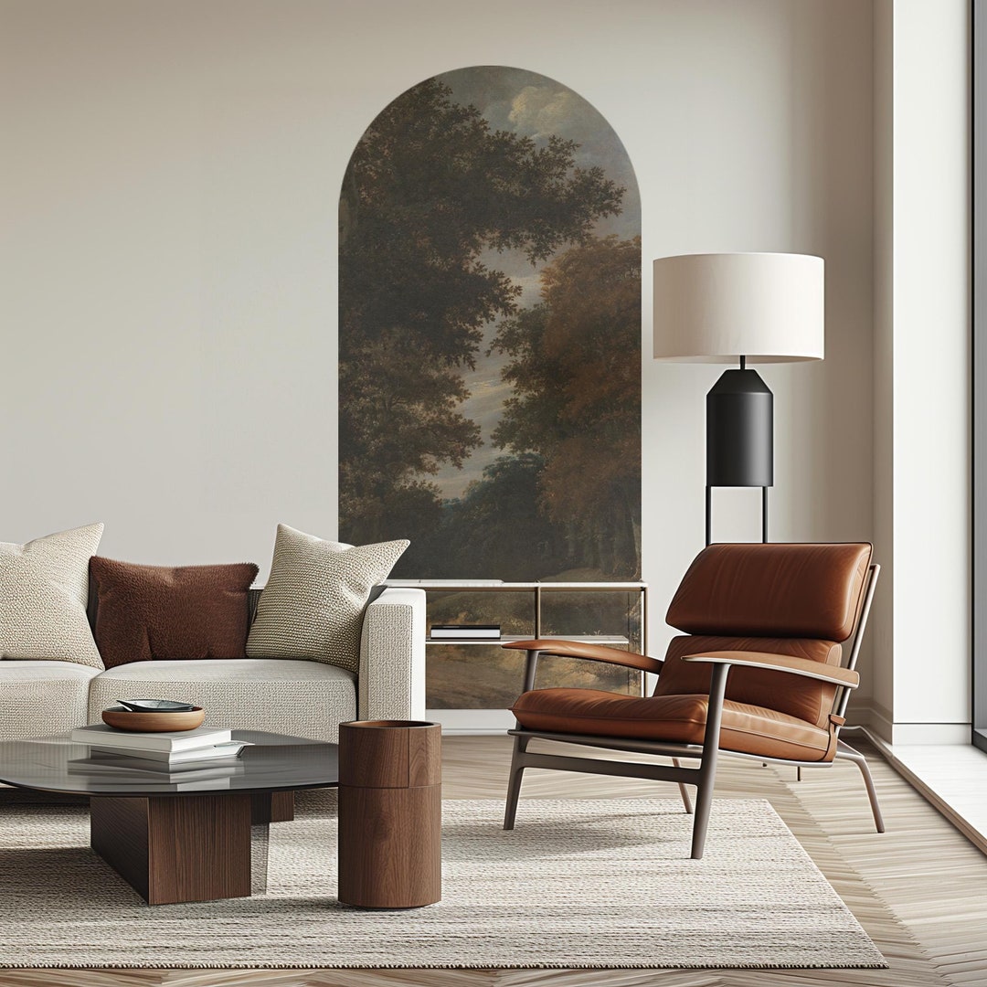 Woods Arch Wallpaper, Removable Wallpaper Peel and Stick Decal ...
