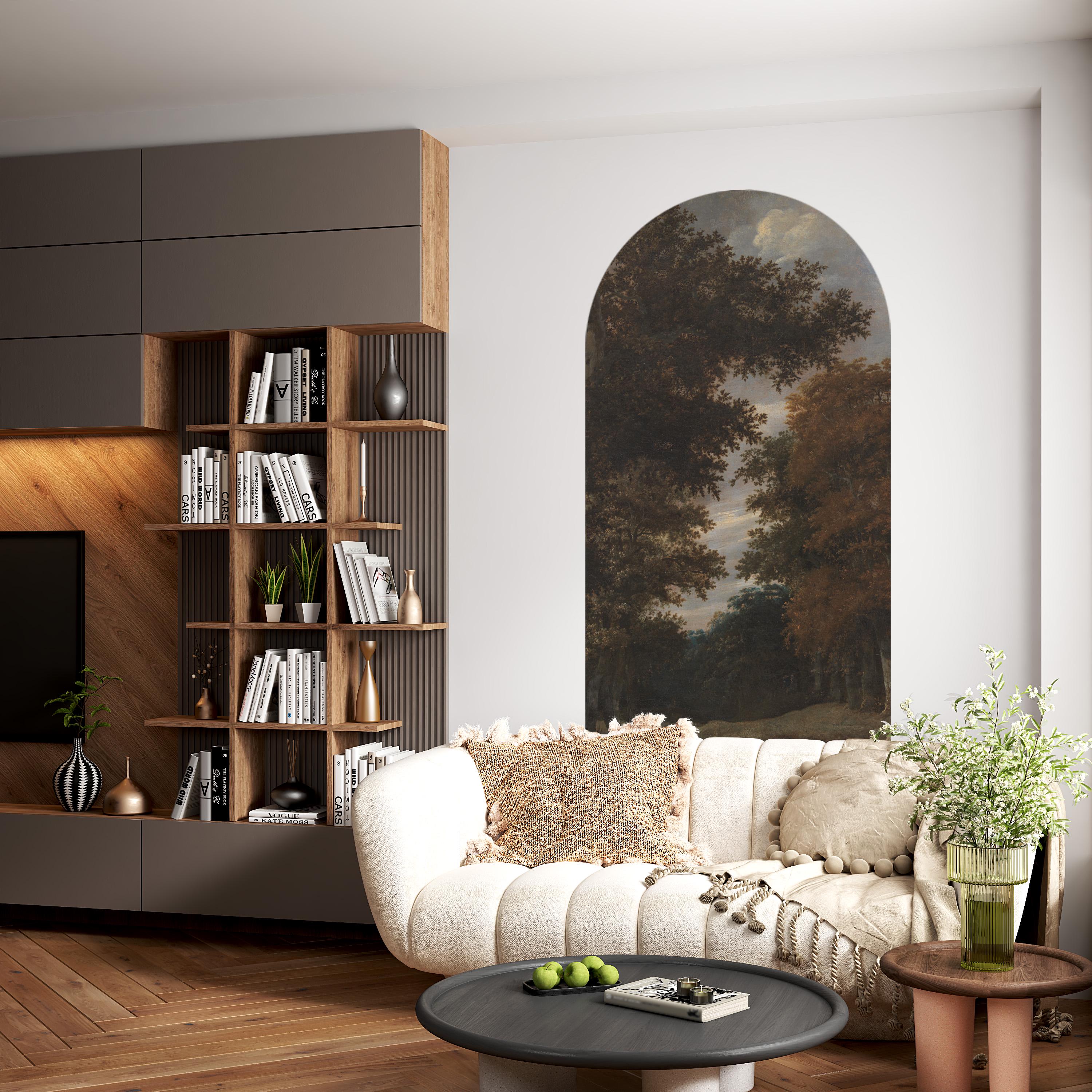 Woods Arch Wallpaper, Removable Wallpaper Peel and Stick Decal ...