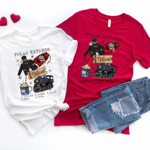 Polar Express Shirt, Holiday Shirt, Family Vacation Shirts, Christmas ...