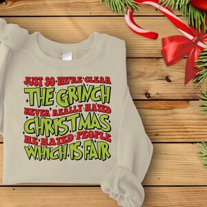 Grinch Scissor Throat Punch I Win Shirt N10, Funny Christmas Grinch ...